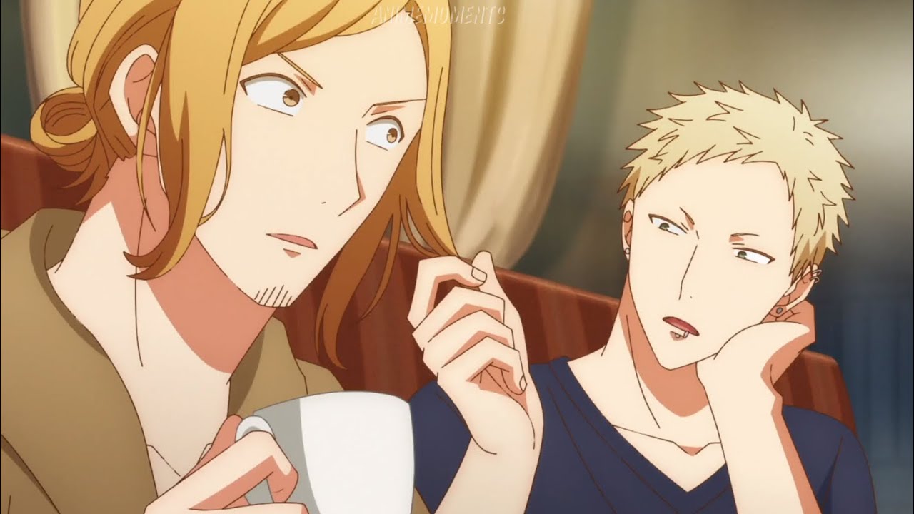 Haruki x Akihiko moments in Given Ep 2 - “Your hair really is pretty ...