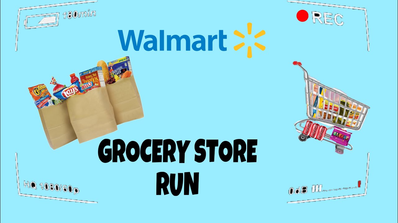 WALMART AND MEAT STORE RUN - YouTube