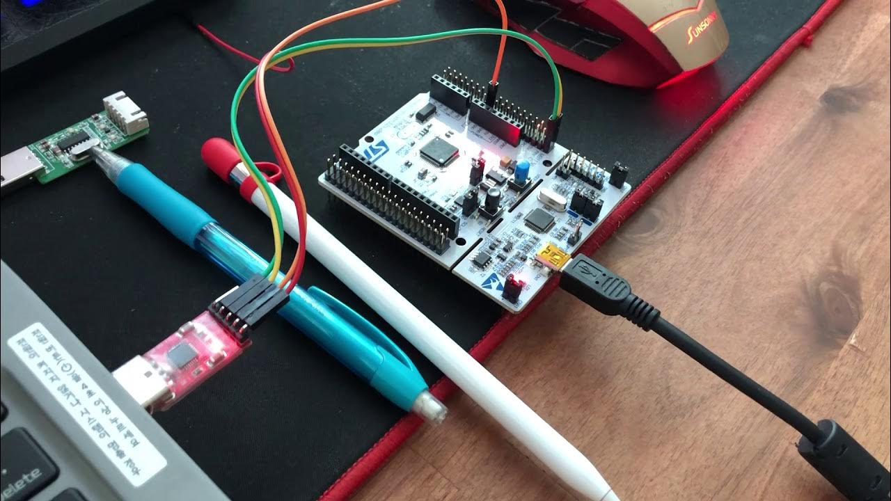 [ros][stm32] rosserial와 stm32 실시간 영상 - YouTube