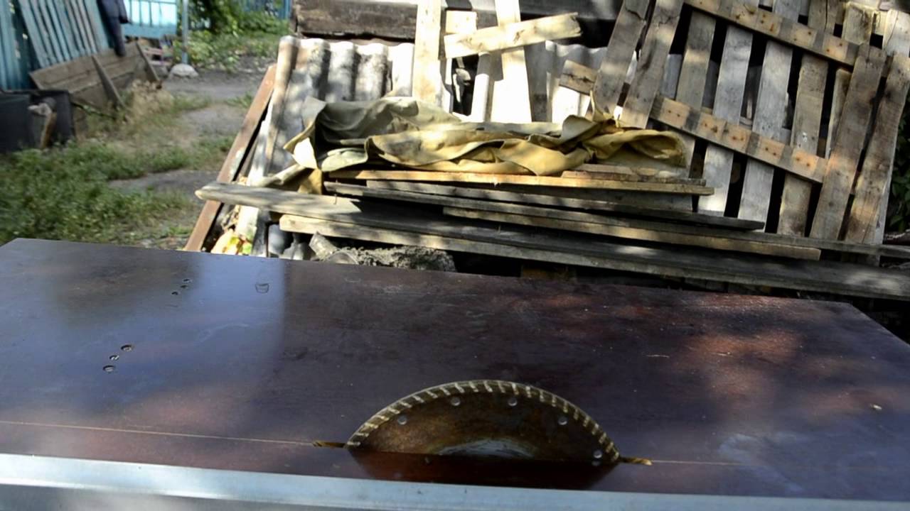 циркулярка из болгарки - YouTube