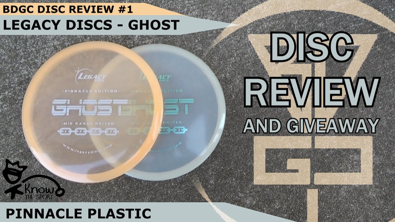 BDGC Disc Review #1: Legacy Discs - Ghost (Giveaway ended 8/22) - YouTube