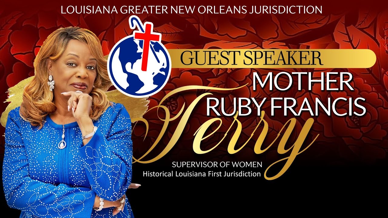 Evangelist Ruby Terry | Louisiana Greater New Orleans Jurisdiction COGIC | WOMENS CONVENTION ...