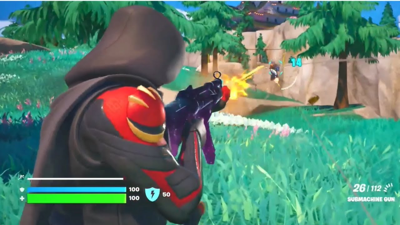 Trying The MP5 In Fortnite - YouTube