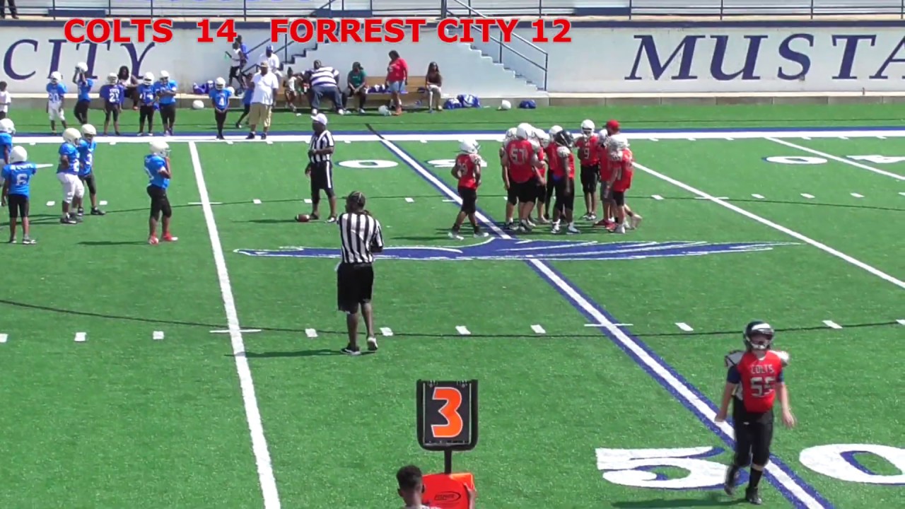 6TH GRADE SMC COLTS VS FORREST CITY 9-28-2019 - YouTube