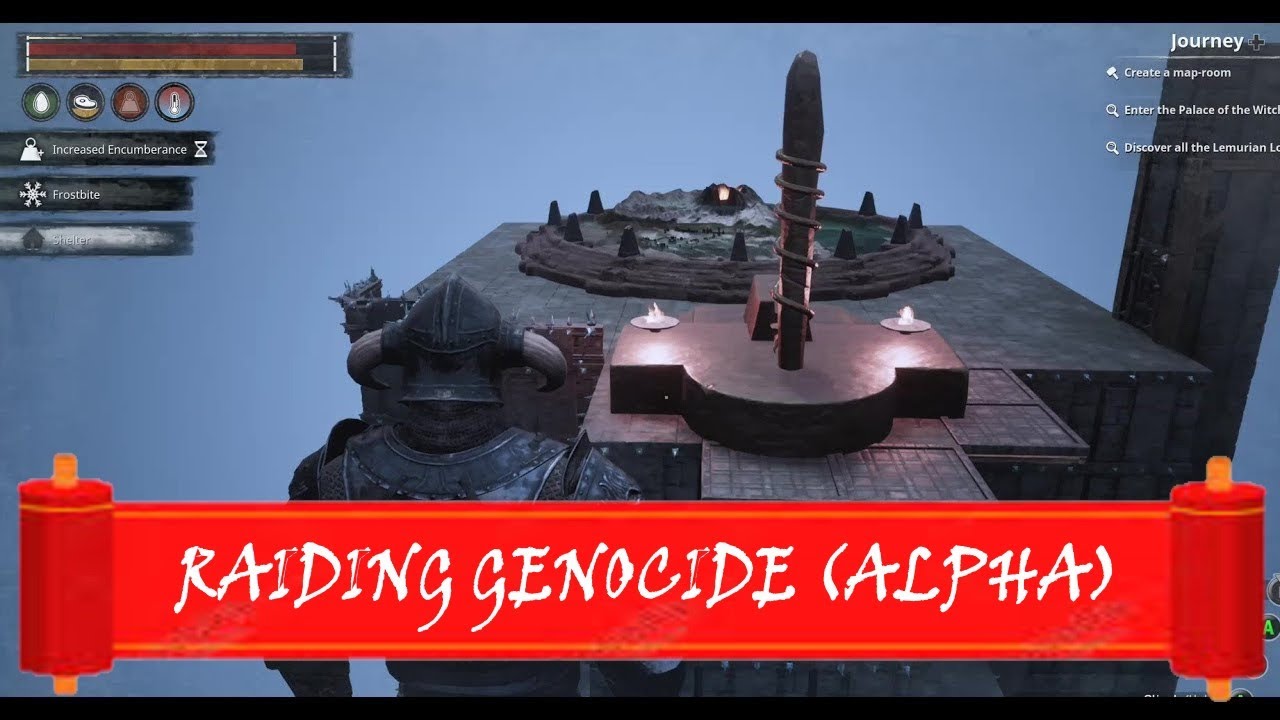 CONAN EXILES: RAIDING MAJOR ALPHA - GENOCIDE - YouTube