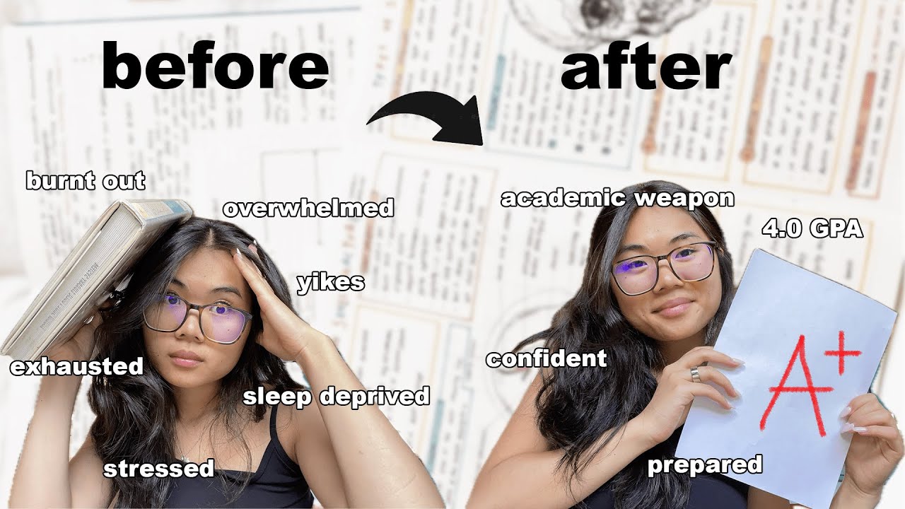 how to CRAM for finals and STILL get straight A’s (study + time ...