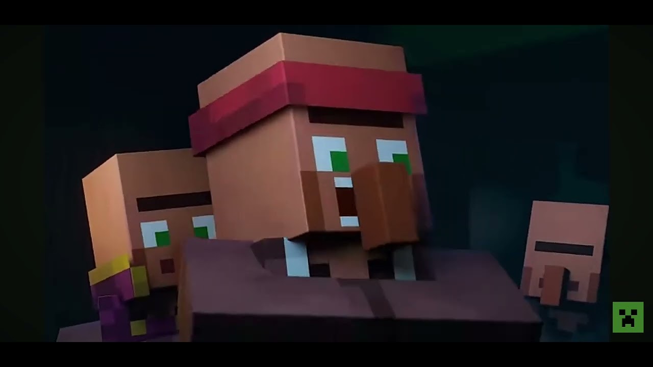 Minecraft villager news.Monster in the spooky jungle!! - YouTube