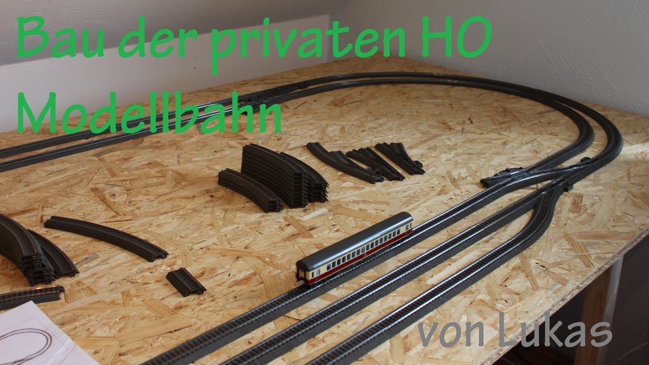 Schienen nach Gleisplan verlegen - Bau einer Märklin H0 ...