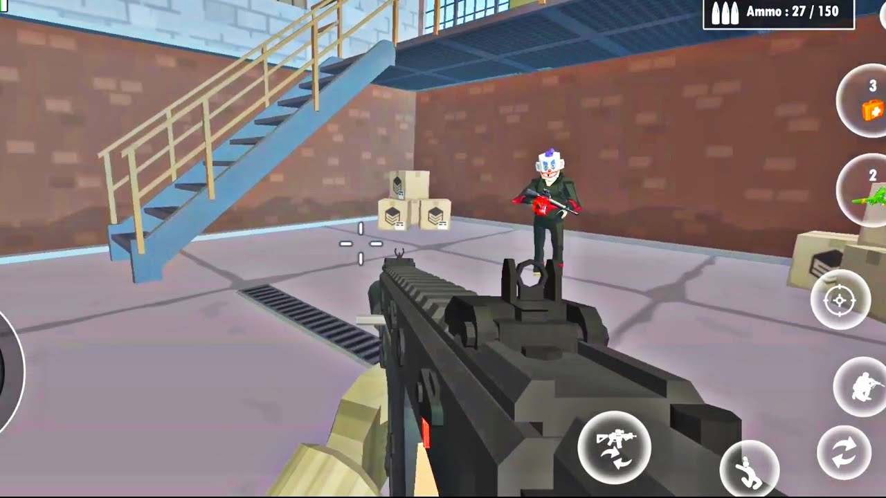 FPS Poly Shooting Strike Games - Fun Battle Fire Games - Android ...
