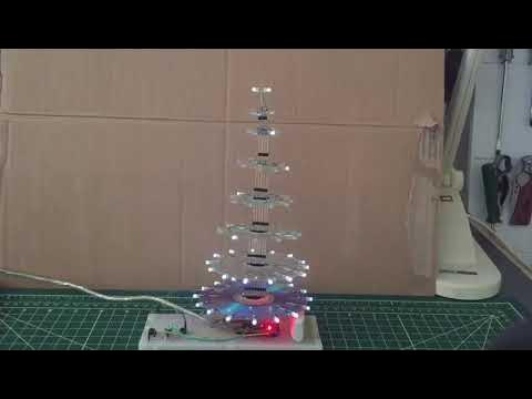Arduino 72 LEDs ChristmasTree - Árvore de Natal baseada em Arduino com ...