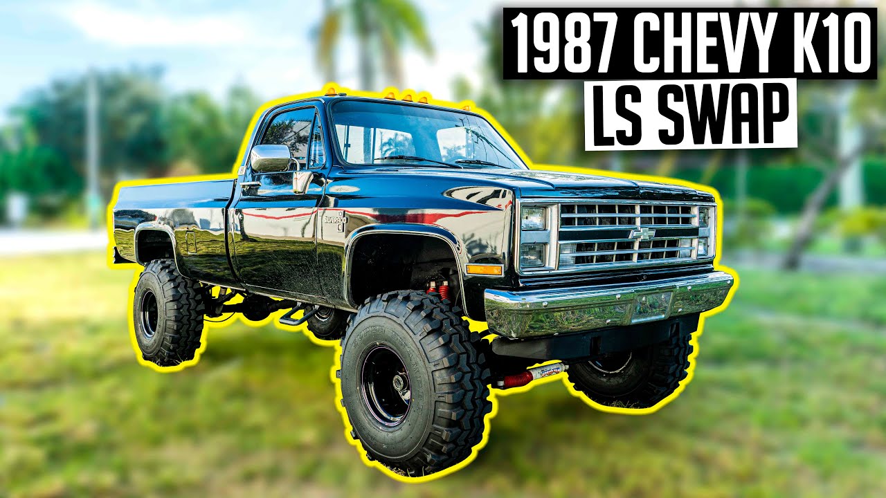 The Problem with Junkyard LS Swaps! - 1987 K10 Squarebody: Ep. 1 - YouTube