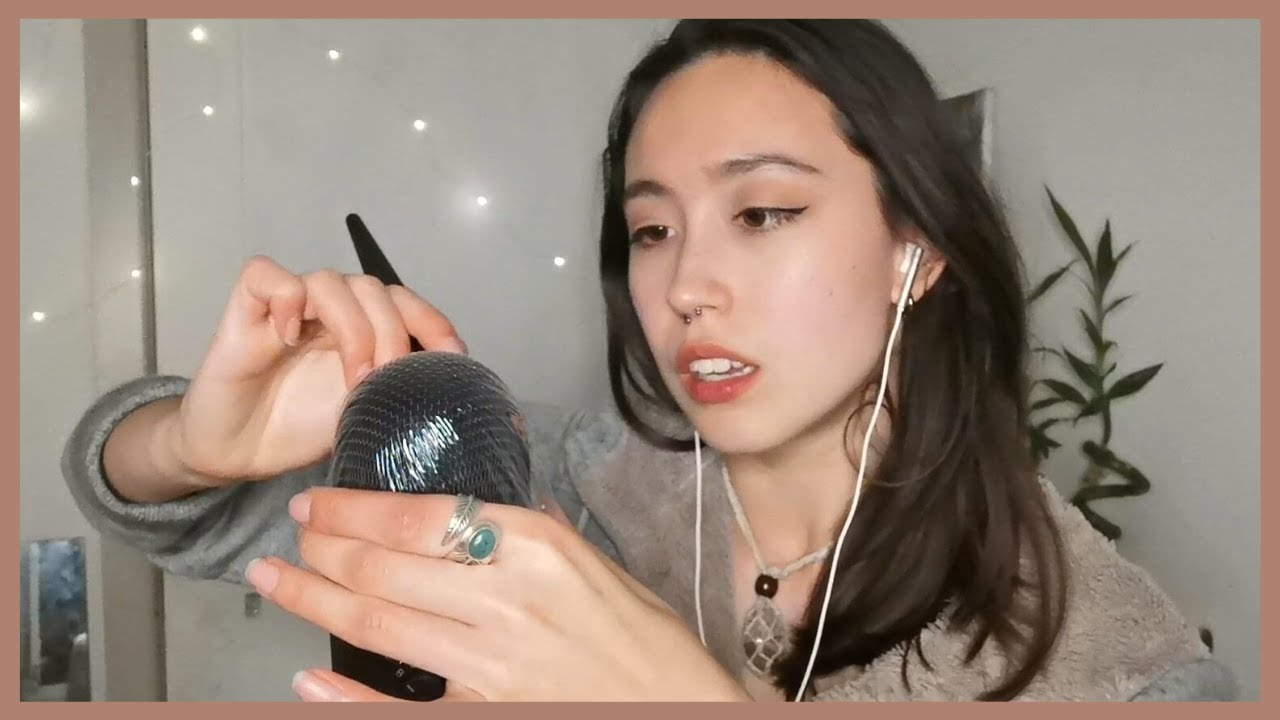 ASMR Crinkles: Intense Mic Brushing, Touching on Plastic Wrap - YouTube