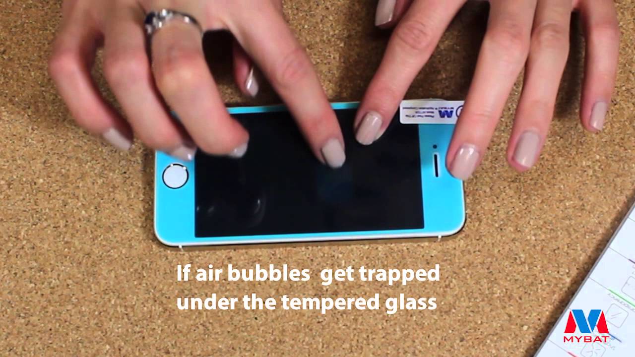 How to Install a Tempered Glass Screen Protector | Mybat - YouTube