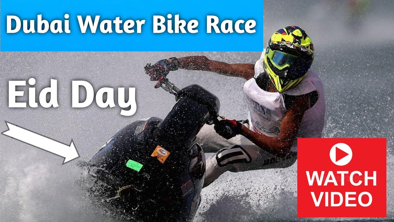 dubai fountain water bikes || Dubai water bikes Race - YouTube
