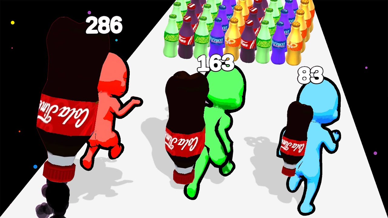 Soda Rush 3D - Coke Rocket Games (Freeplay) - YouTube