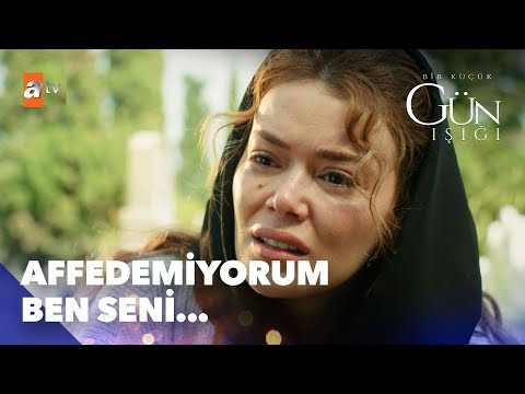 Elif, Hakan'ın mezarında - Bir Küçük Gün Işığı