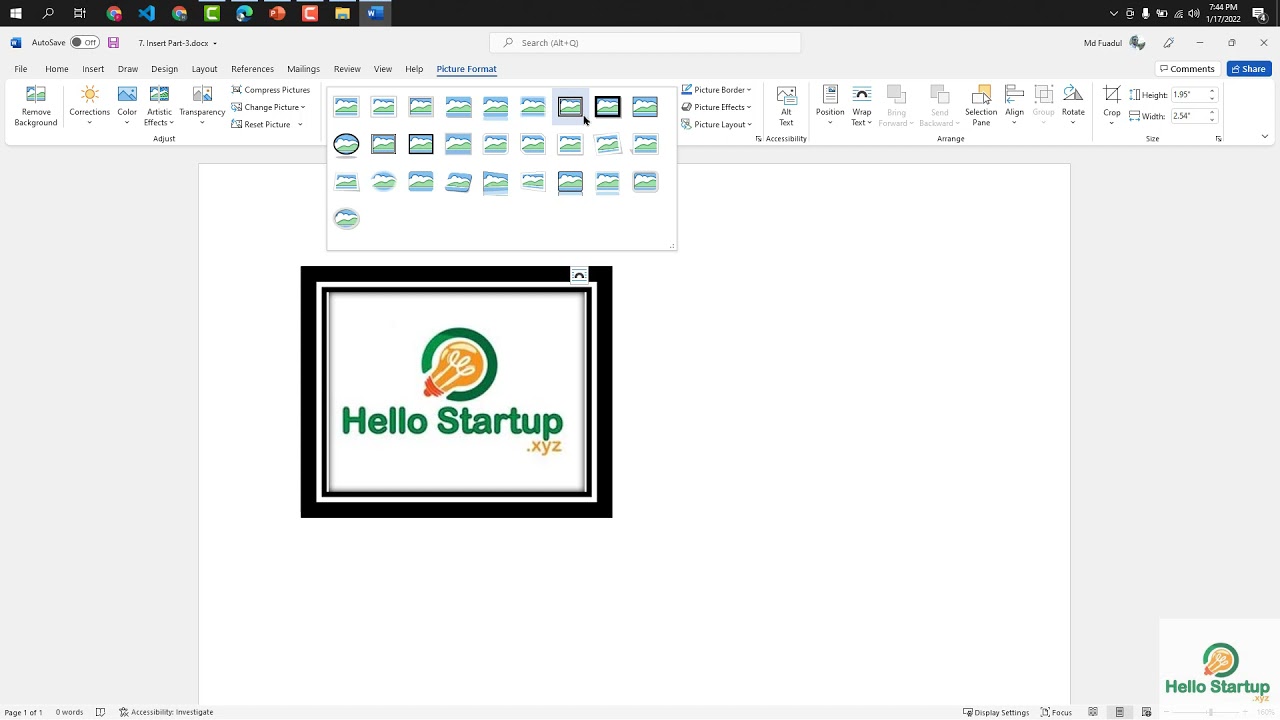 7. Insert Menu Part - 03 || MS Word Tutorial 2022 - YouTube