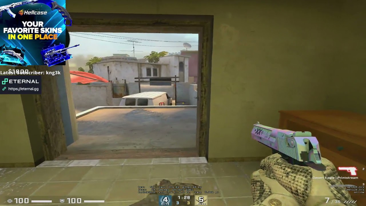 Docc what was that deagle shot? 😱 - CS:GO CLIPS - YouTube