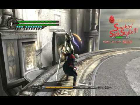 Devil May Cry 4 CREDO BATTLE MISSION 8 DMD SSS NO DAMAGE