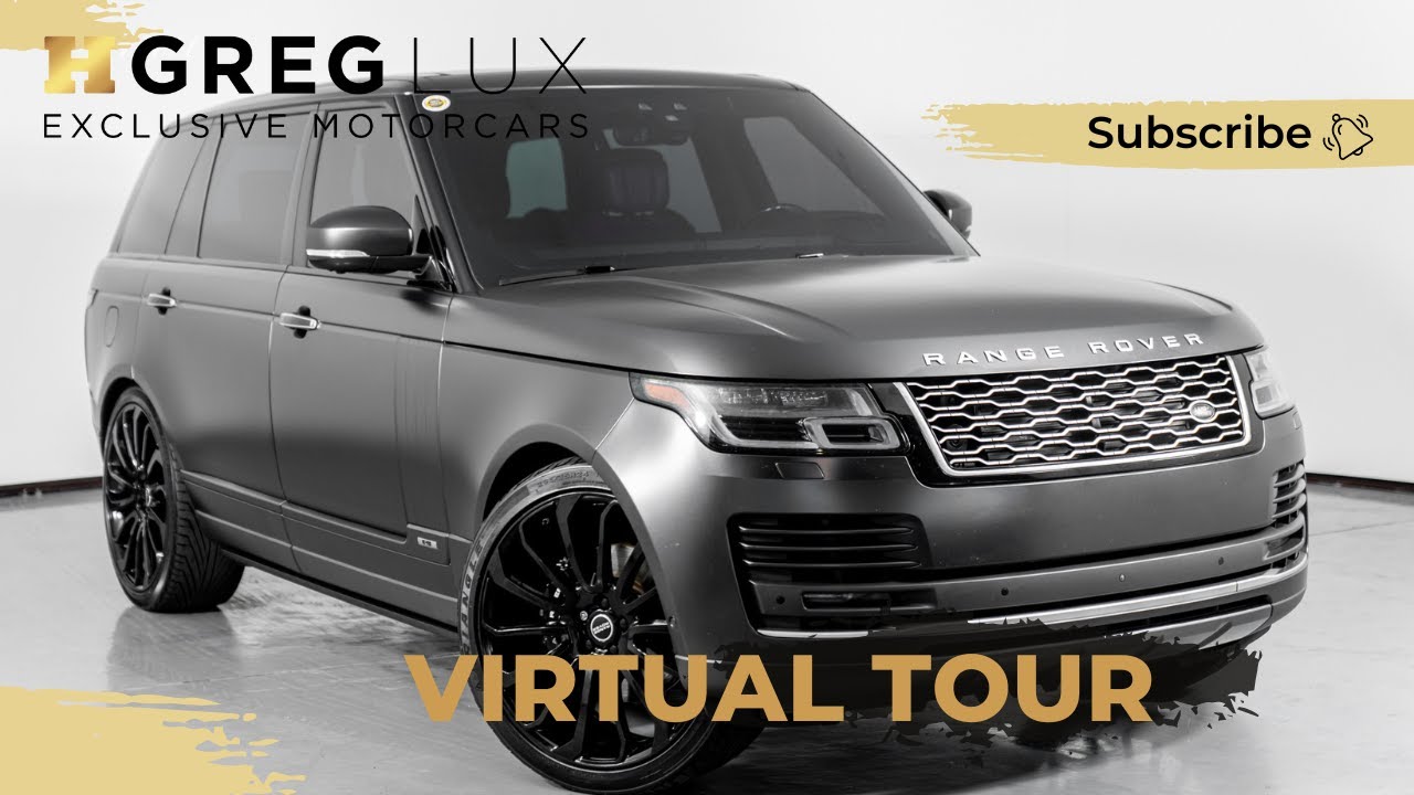 2020 LAND ROVER RANGE ROVER - YouTube