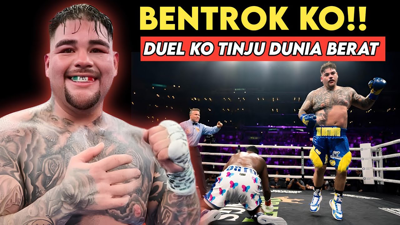 Tinju Dunia HARI INI‼️Brutal KO Tinju Kelas Berat, Jagoan Meksiko ANDY RUIZ | Tinju Desember ...