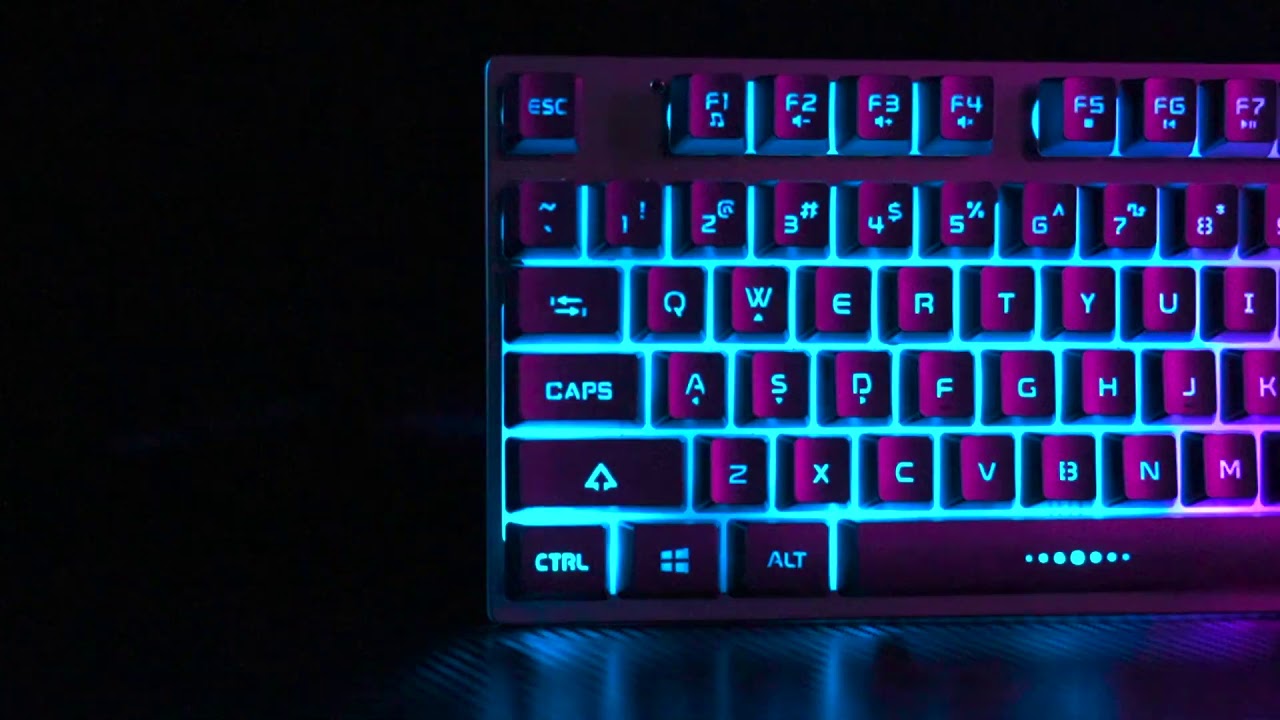 FANTECH KEYBORD #4: K613 / K613L - LED RGB - USB | FANTECH KG - YouTube