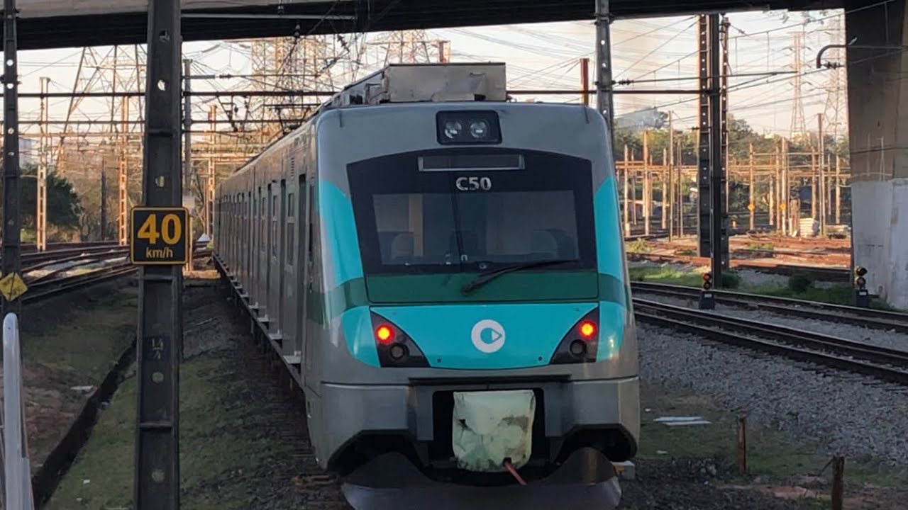 ViaMobilidade - Frota C (C50) Partindo da Estação Presidente Altino ...