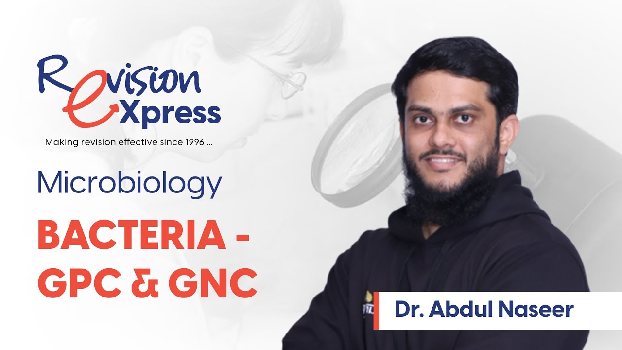 Revision eXpress [Microbiology]: Bacteria GPC and GNC | Dr. Abdul ...