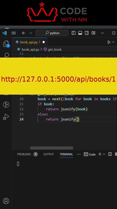 🐍⚡ Creating A Python Get Api In Vs Code Flask Tutorial Learnpython Pythonprogramming Coding 6257