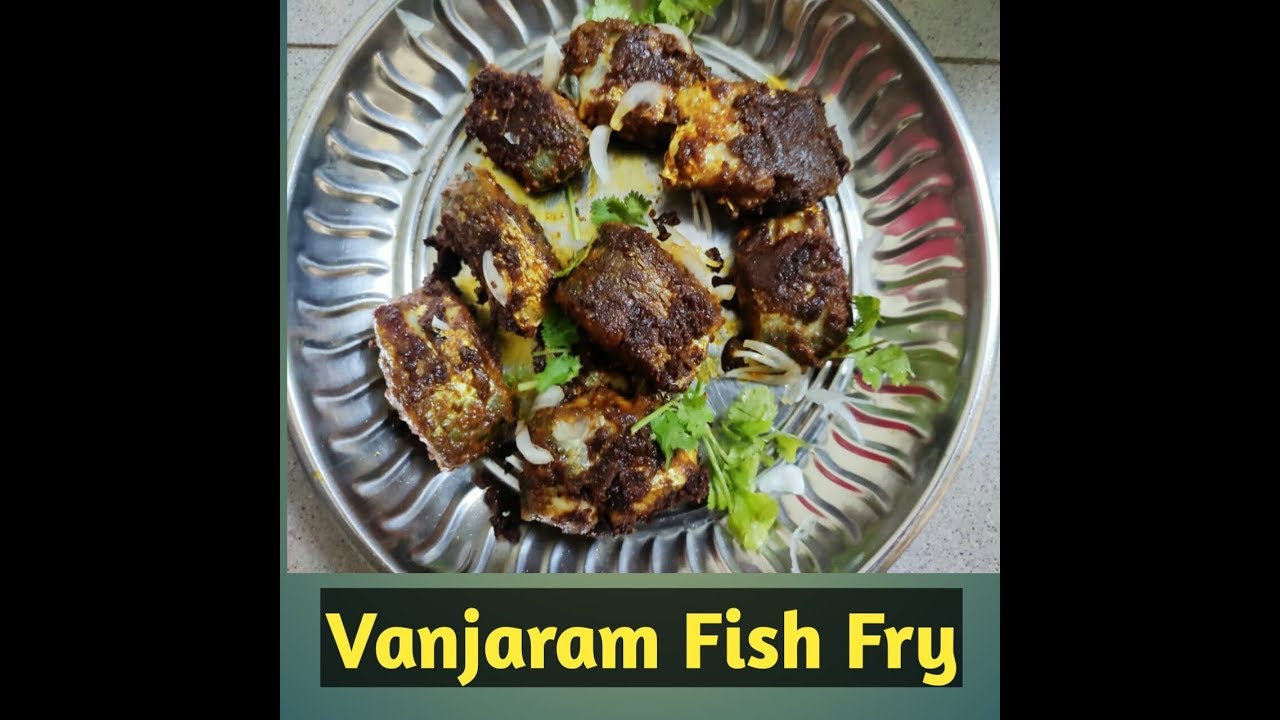 Vanjaram Fish Fry | Fish Fry in Tamil | Meen Varuval | Vanjara Meen Fry ...