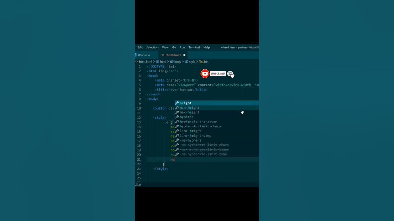 Hover Effect On Button Using Html Css Trending Viral Html5 Css3 Css Coder Webdeveloper