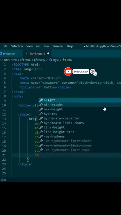 Hover Effect On Button Using Html Css Trending Viral Html5 Css3 Css Coder Webdeveloper