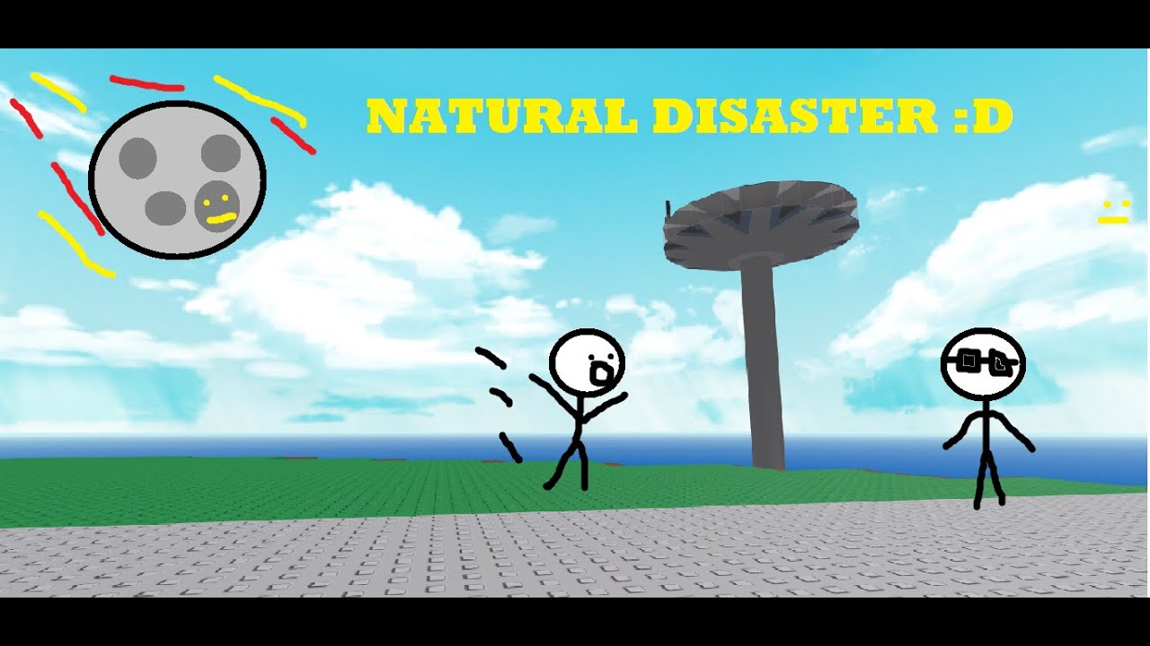¿Por Que Hay Un Meteorito? No Importa | Natural Disaster Roblox - YouTube