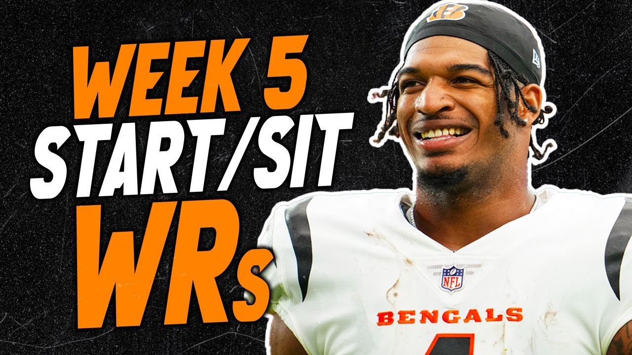 Wide Receivers You MUST START and SIT in Week 5 (Every Matchup) | 2025 ...