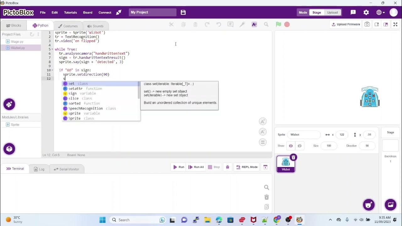 Activity 10: Robotics using python and pictoblox STEMpedia - YouTube