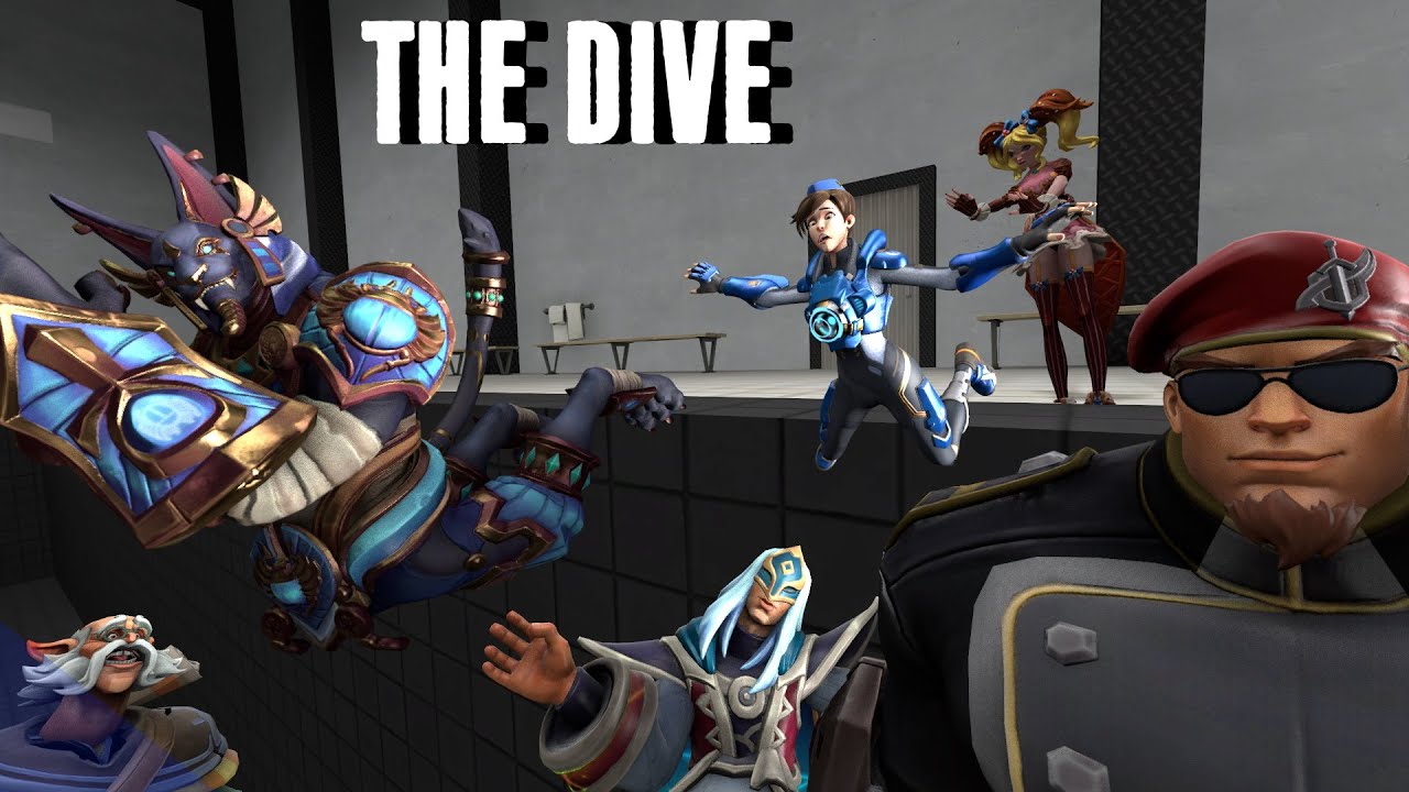 Trying an Overwatch Dive Comp in Paladins | Tiberius - YouTube