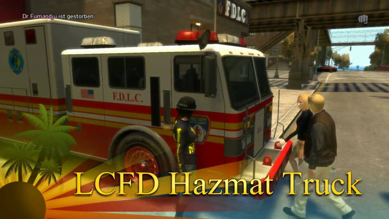 LCFD Hazmat Truck - YouTube