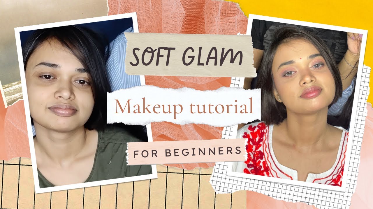 Soft glam makeup tutorial for beginners 🤌🏻😍 - YouTube
