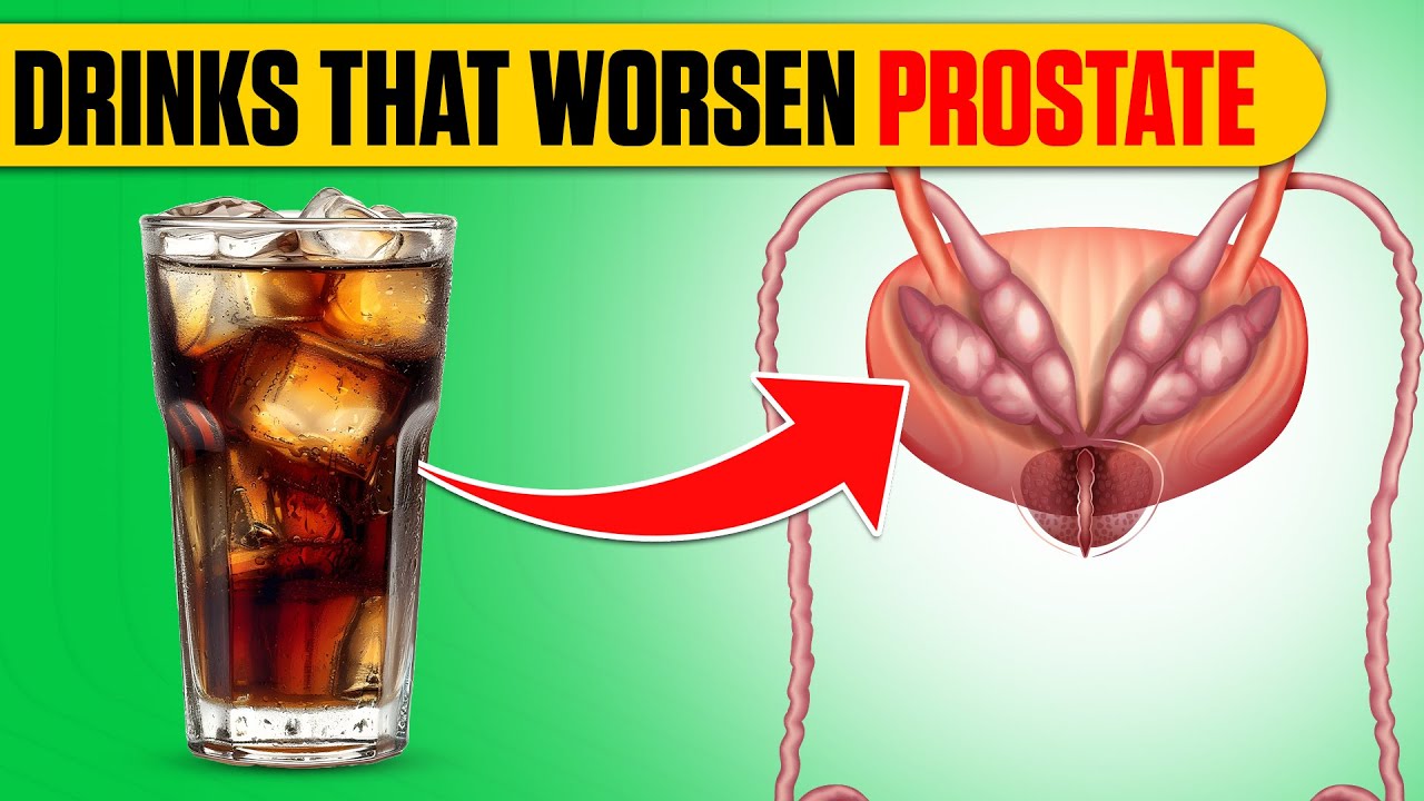 10 Drinks Dangerously Harming Your Enlarged Prostate - YouTube