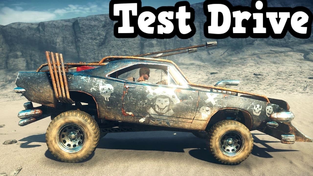 Mad Max Game 2015 - Rammerhead Test Drive - YouTube