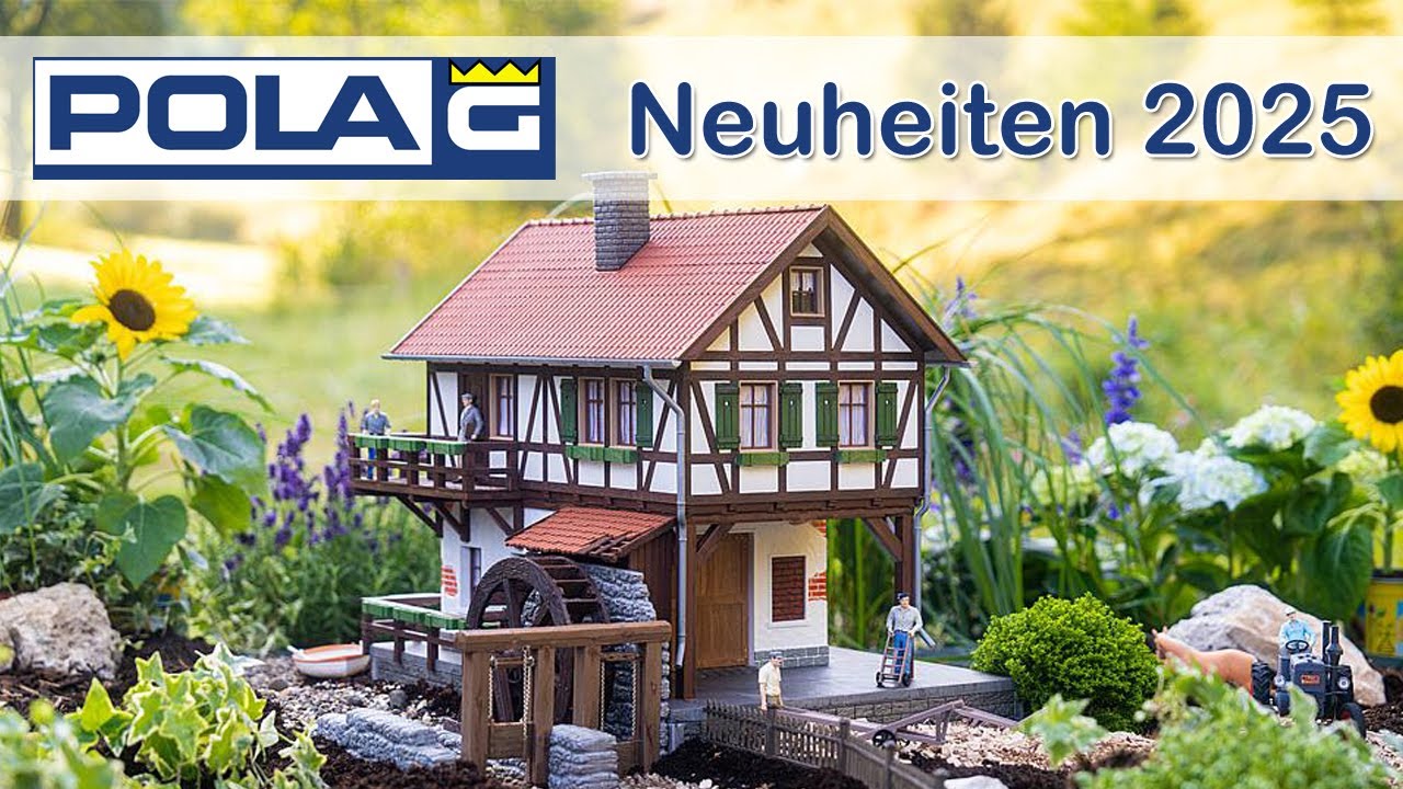 Pola Modellbahn Neuheiten 2025 | Spur G | Gartenbahn - YouTube
