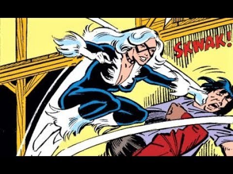 BLACK CAT "Puma" Marvel Comics - YouTube