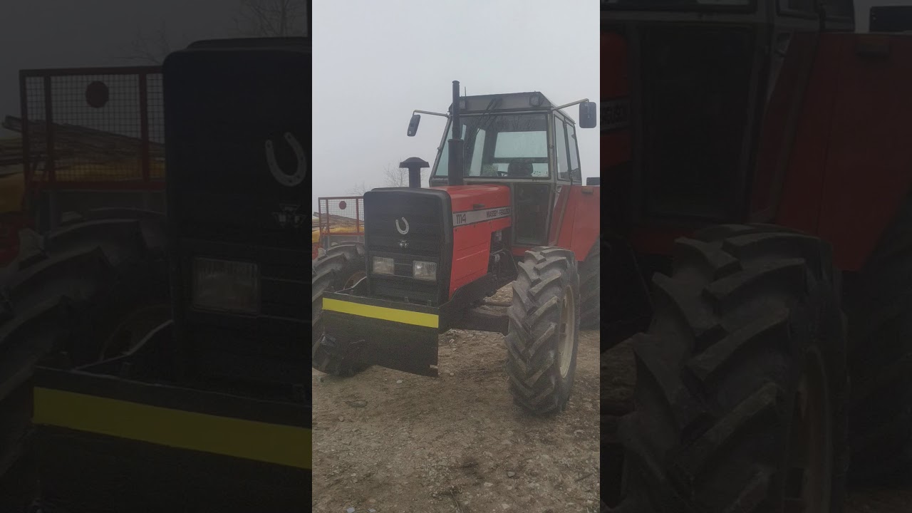 Massey ferguson 1114 - YouTube