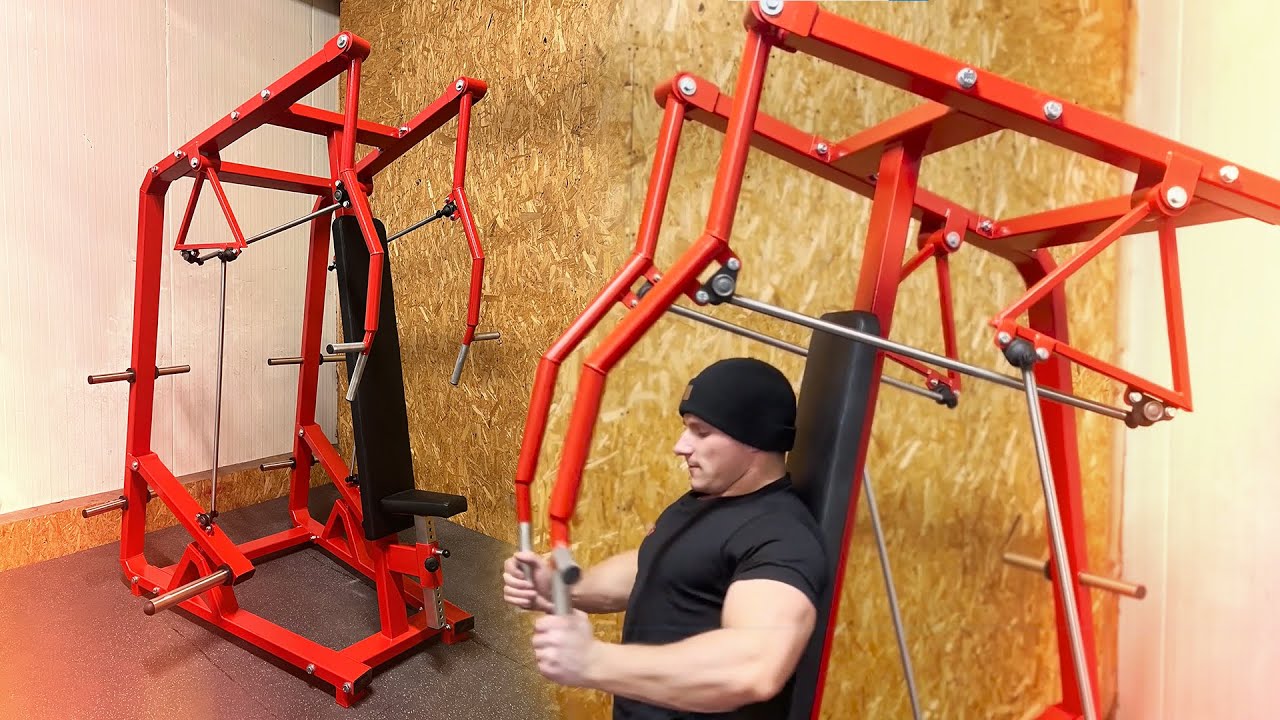 Gymequip-factory.com / Sitting Chest Press Machine / NEW! - YouTube