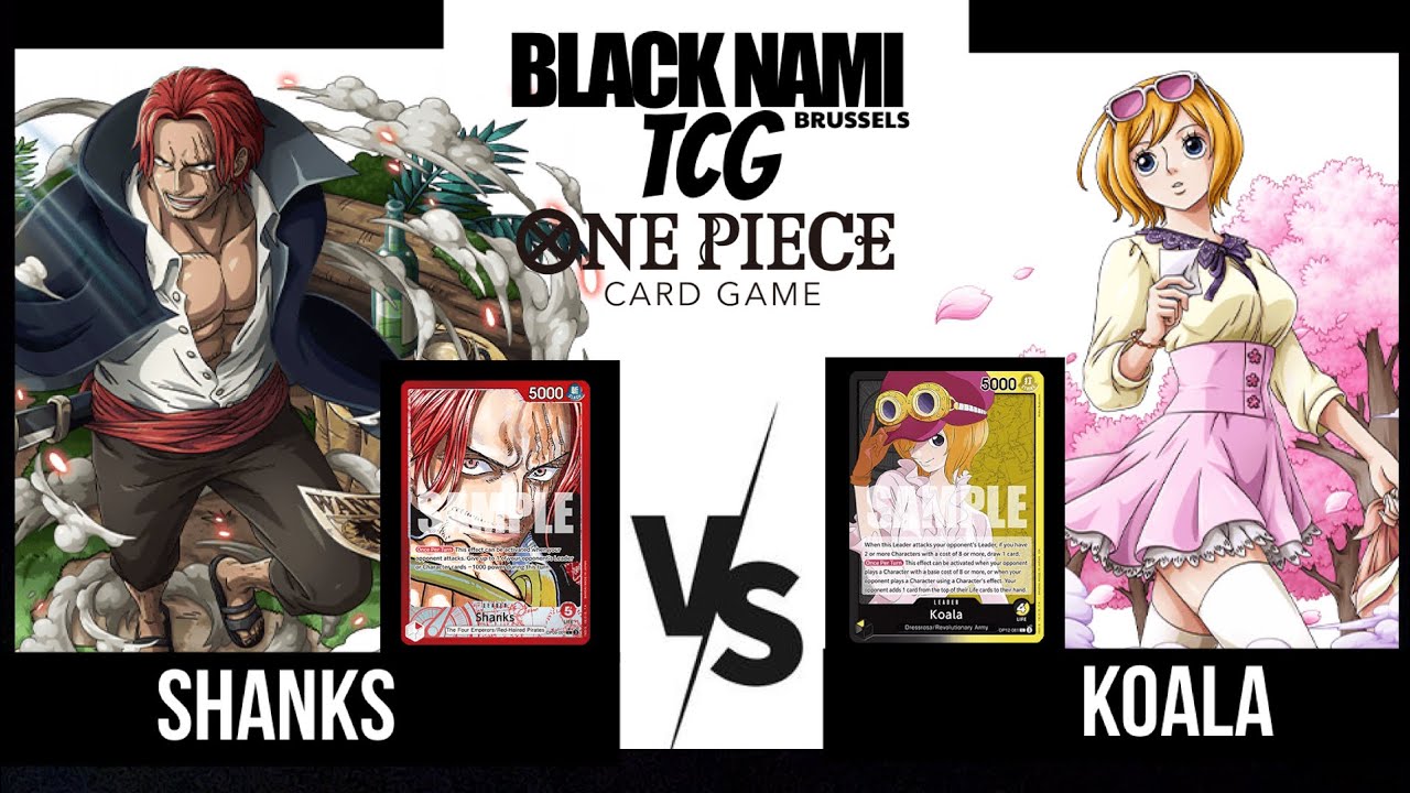 One Piece TCG - [OP12] - Shanks VS Koala - Outpost Gamecenter - YouTube