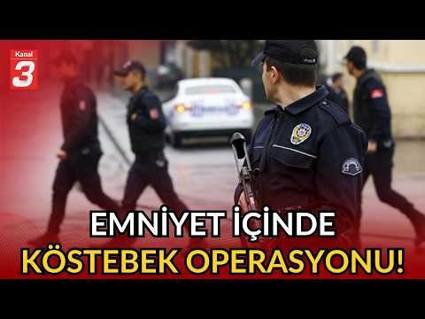 Emniyet İçinde Köstebek Operasyonu! | 12 İlde Eş zamanlı Baskın!