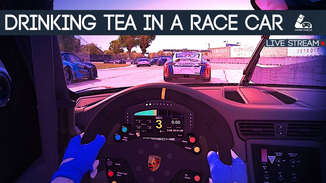 iRacing & More | Drinking Tea in a Race Car - YouTube