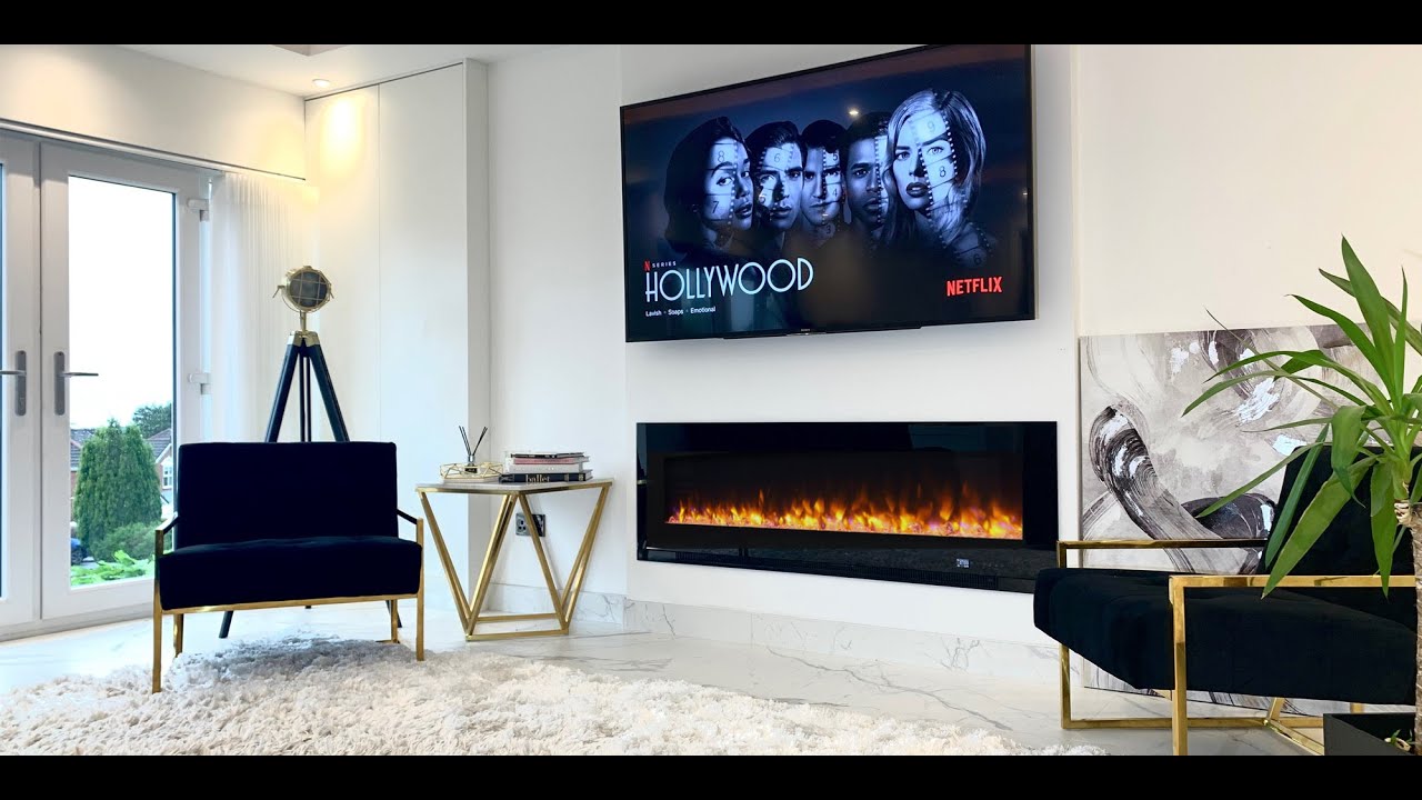 Electric fire user tutorial - YouTube