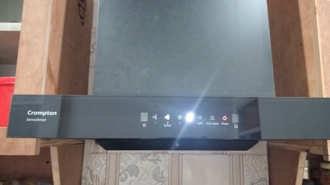 Crompton chimney unboxing senso smart chimney - YouTube