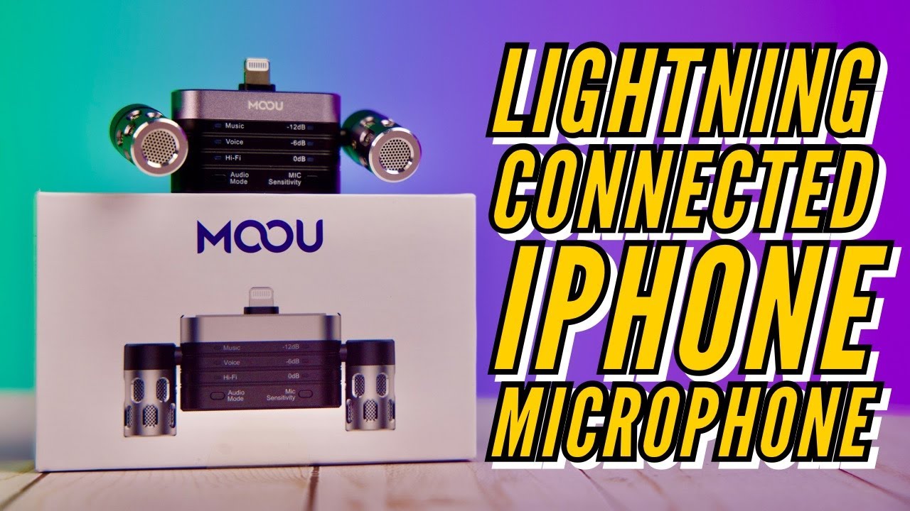 Moou RHK 26 Lightning Microphone for iPhone iPod and iPad ...